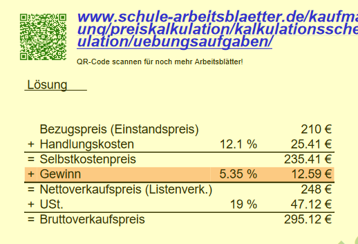 Übungsaufgaben für die Kaufmännische Berufsausbildung.
